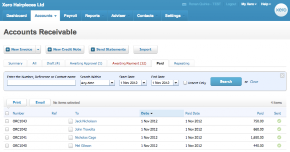Clearing Account & Reconciling Payments – Help Centre